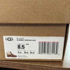 UGG | Shoes | Ugg Romely Heritage Lace Fashion Boot Nwt | Poshmark